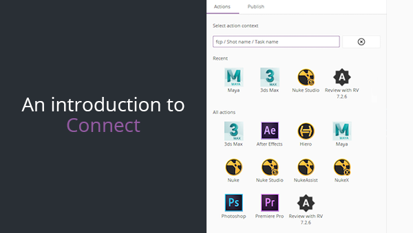 An introduction to ftrack Connect - ftrack