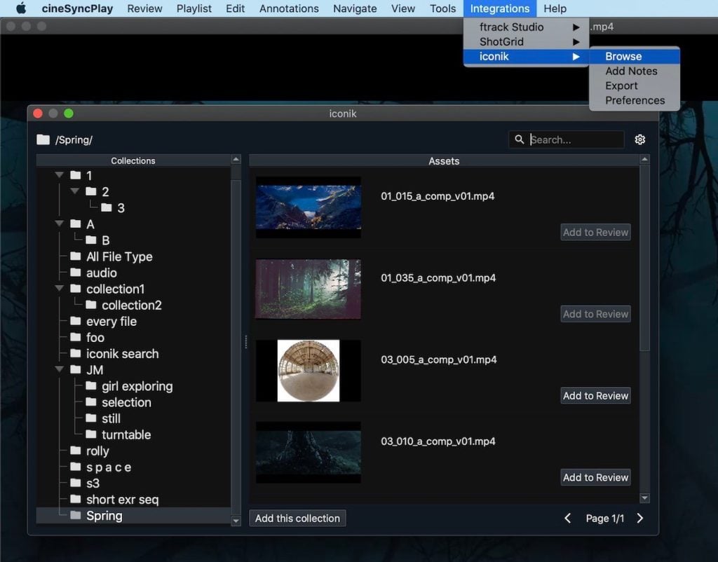 The new iconik x cineSync integration brings accessible media management to cineSync - ftrack