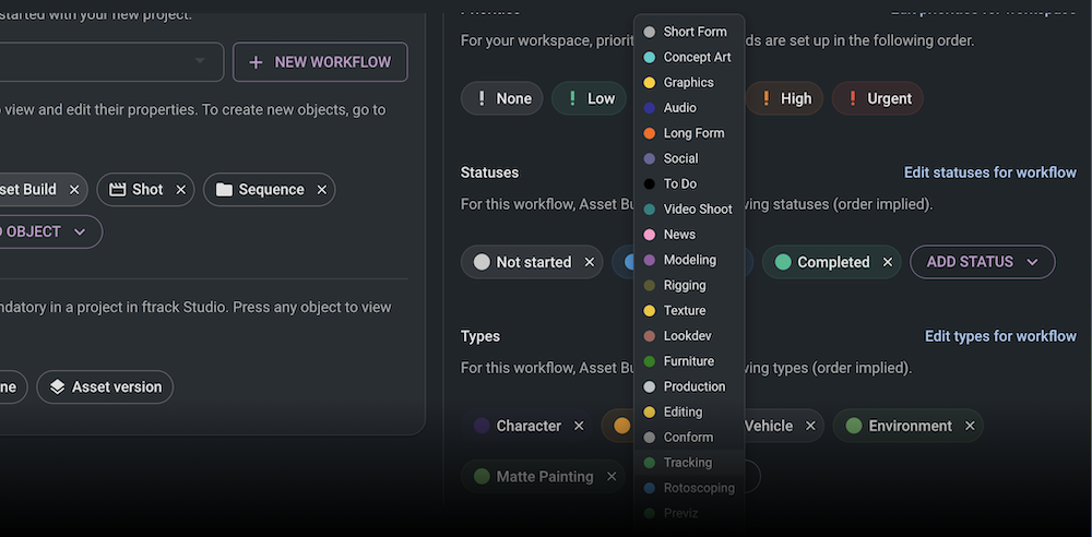 Introducing the Create Project UI: Discover a new user-friendly UI to set up your ftrack ...